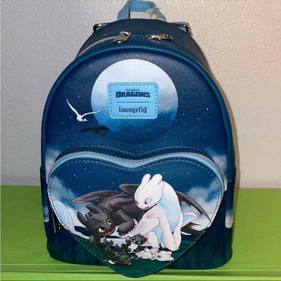 Loungefly | Bags | Loungefly How To Train Your Dragon Toothless Light ...